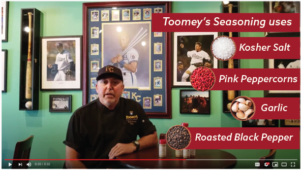 Cooking with Chef Toomey | Episode 3 – Toomey's Seasoning | Sprinkle ...
